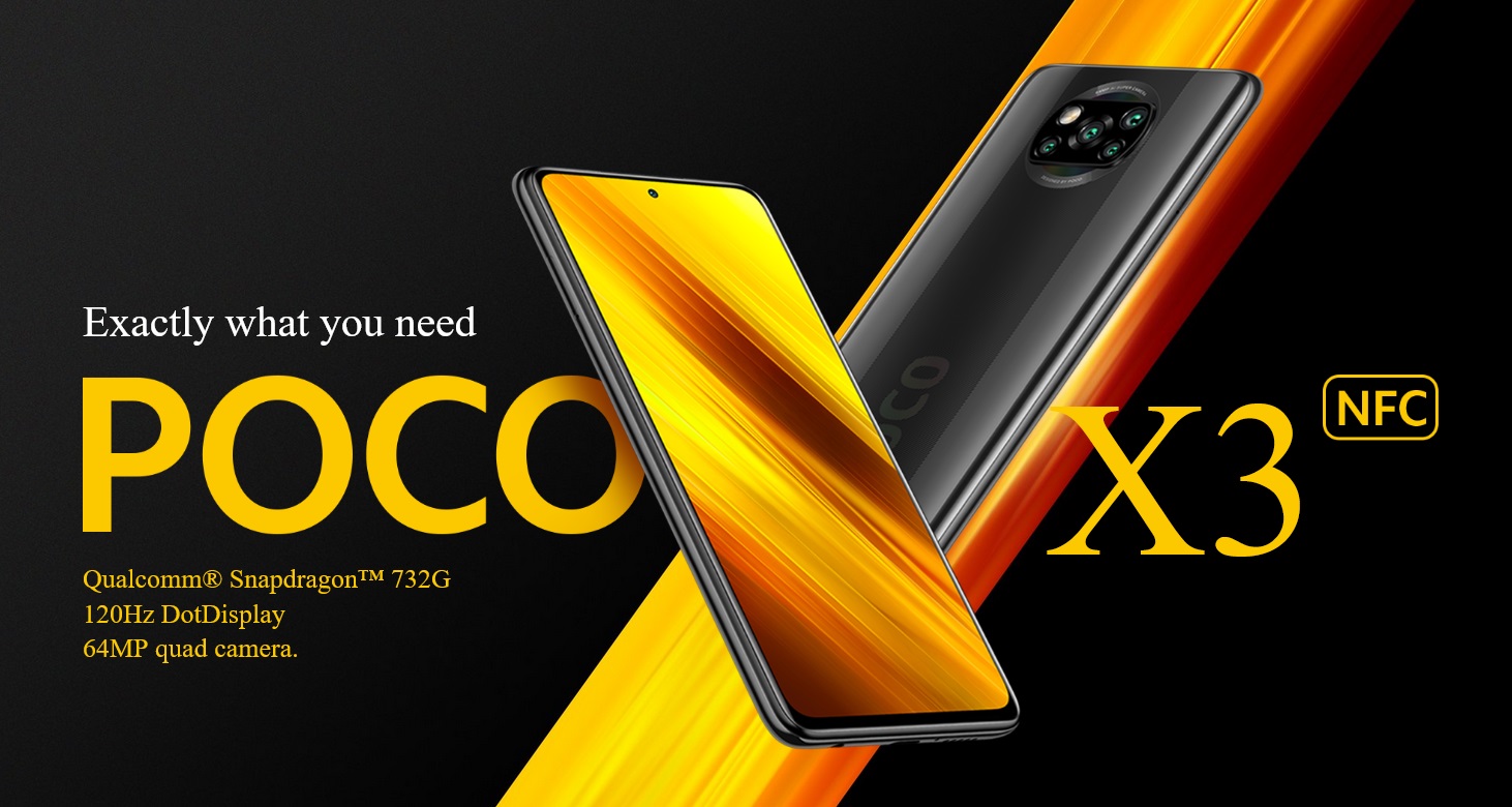 Xiaomi Poco X3 NFC 6/128GB Shadow Gray Global Version - купити за ...